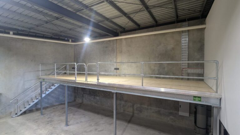 Mezzanine Floors Brisbane & Gold Coast | Raised Storage Platforms